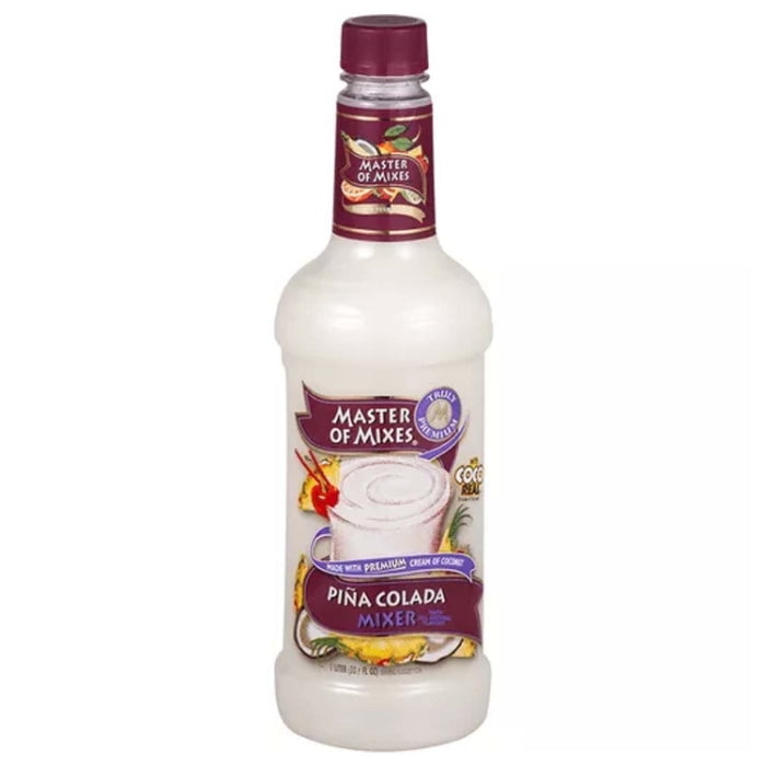 (6 Bottles) Master of Mixes Pina Colada Mixer, 1 L - Walmart.com