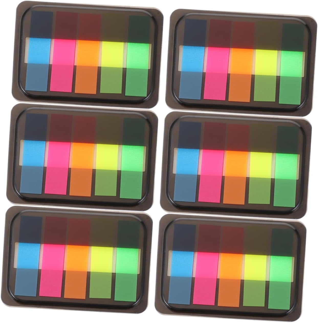 6 Boxes Labels Translucent Sticky Notes Binder Tabs The Pet Sticky Tabs ...