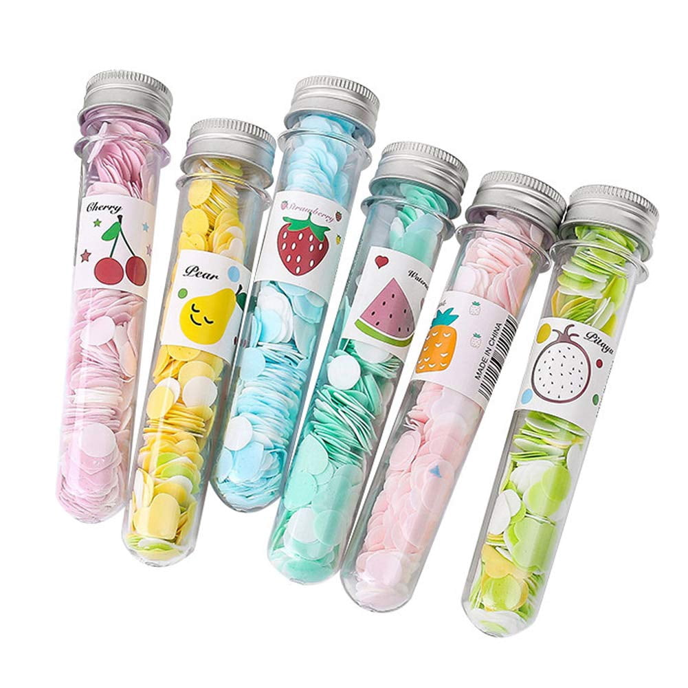 6 Boxes Portable Disposable Paper Soap Confetti Cleaning Washing Hand ...