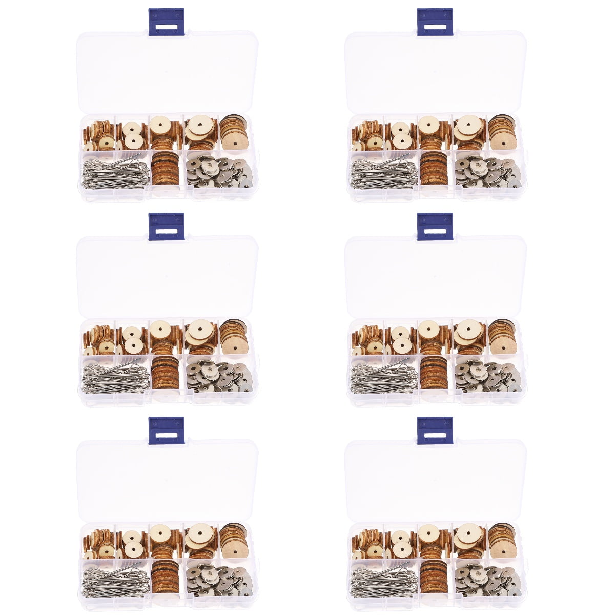 6 Boxes of Doll Wooden Joints DIY Doll Making Movable Joints Toy Joints ...