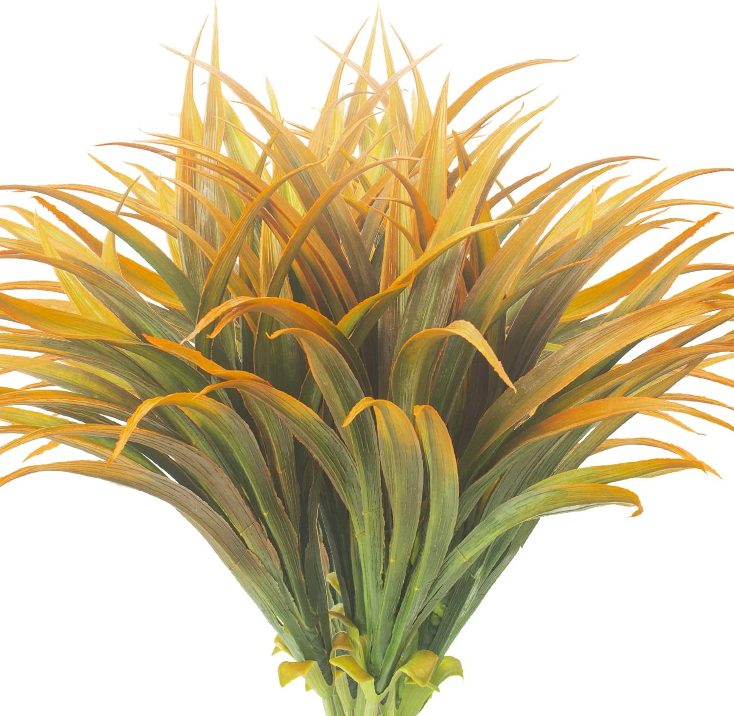 6 Bundle Artificial Fall Fake Grass Plants Faux Greenery Plastic Plant ...