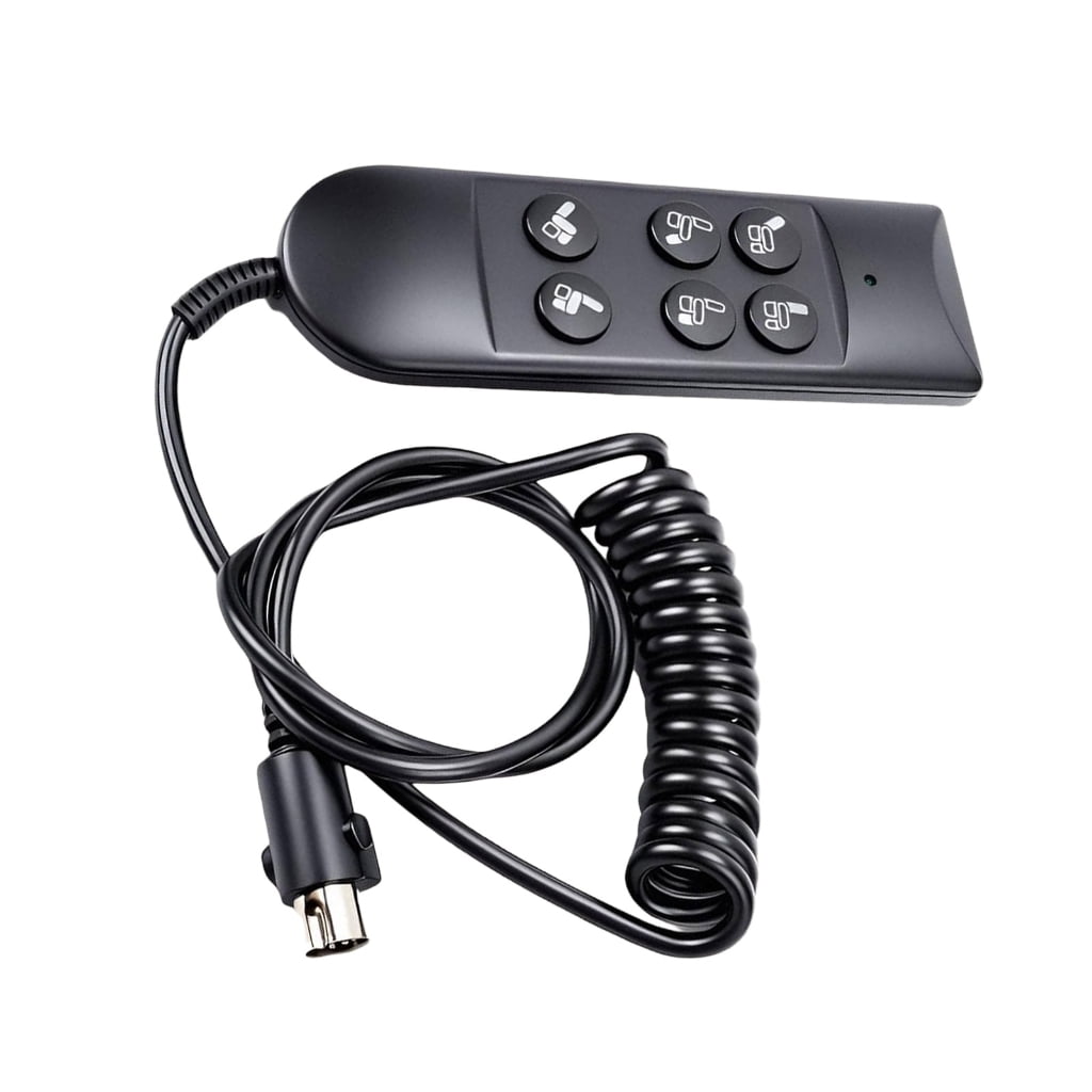 6 Button 5 Pins Hand Switches Electric Recliner Chairs Controller ...