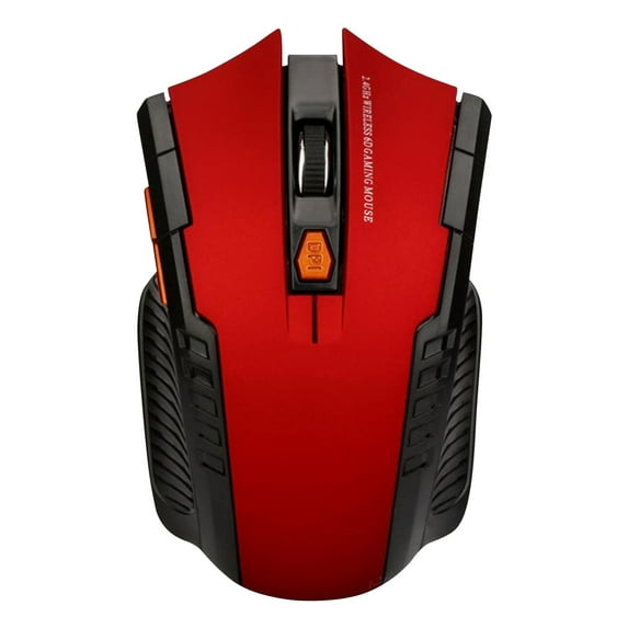 6-Button Wireless Gaming with Upgraded 24 USB Receiver for PC and ...