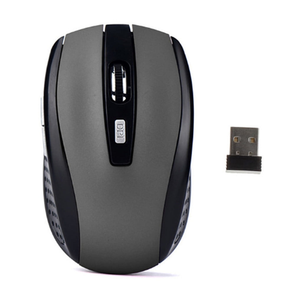 6 Buttons 2.4G Wireless Mouse Gaming Mouse Silent Mouse Ergonomic Mouse ...