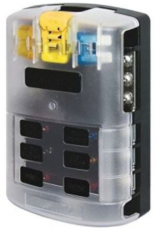 6 CIRCUIT AUTOMOTIVE FUSE BLOCK W/ COVER (4X4 VEHICLES) - Walmart.com