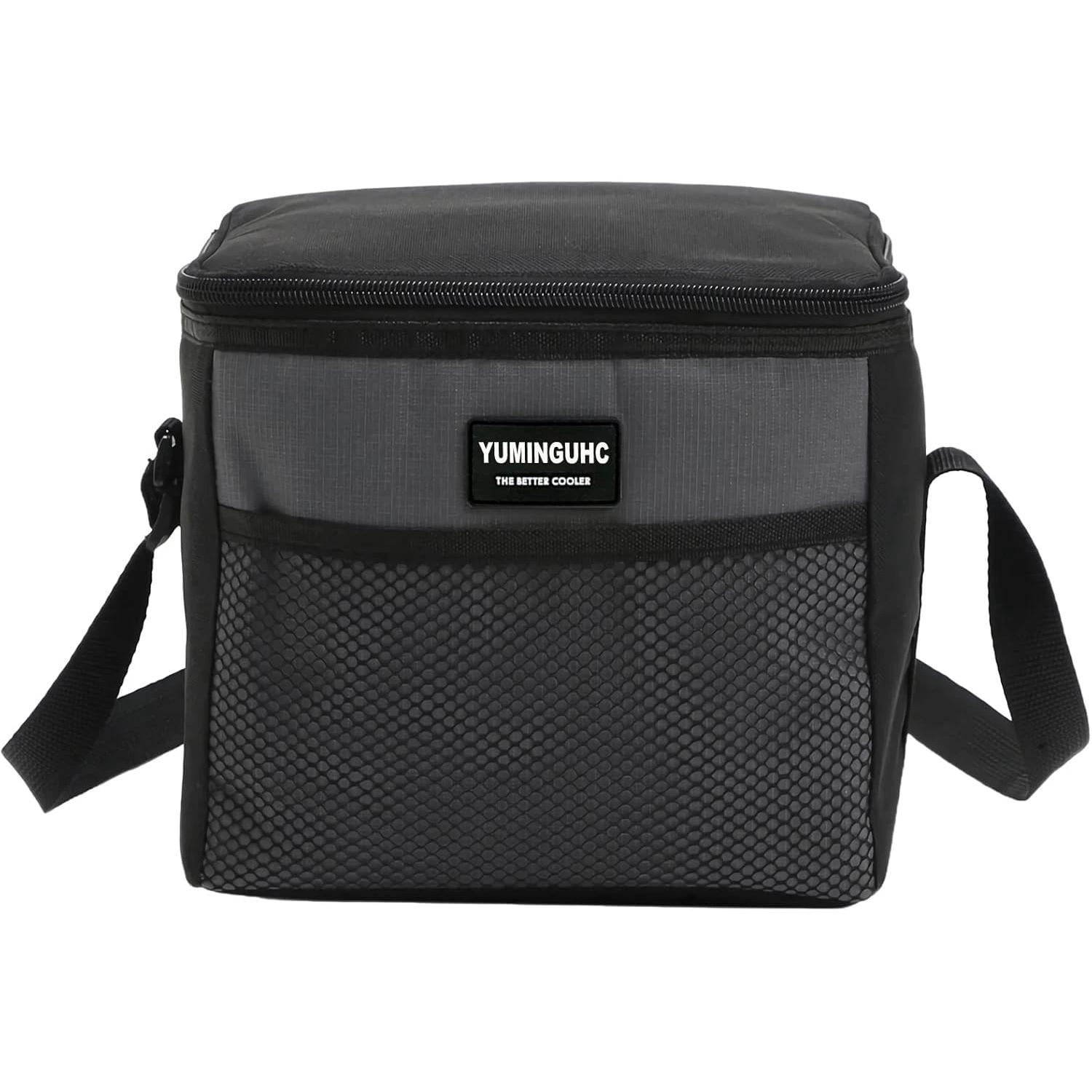 6 Can/5L Lunch Bag for Women Men Portable Lunch Box Small Cooler Bag ...