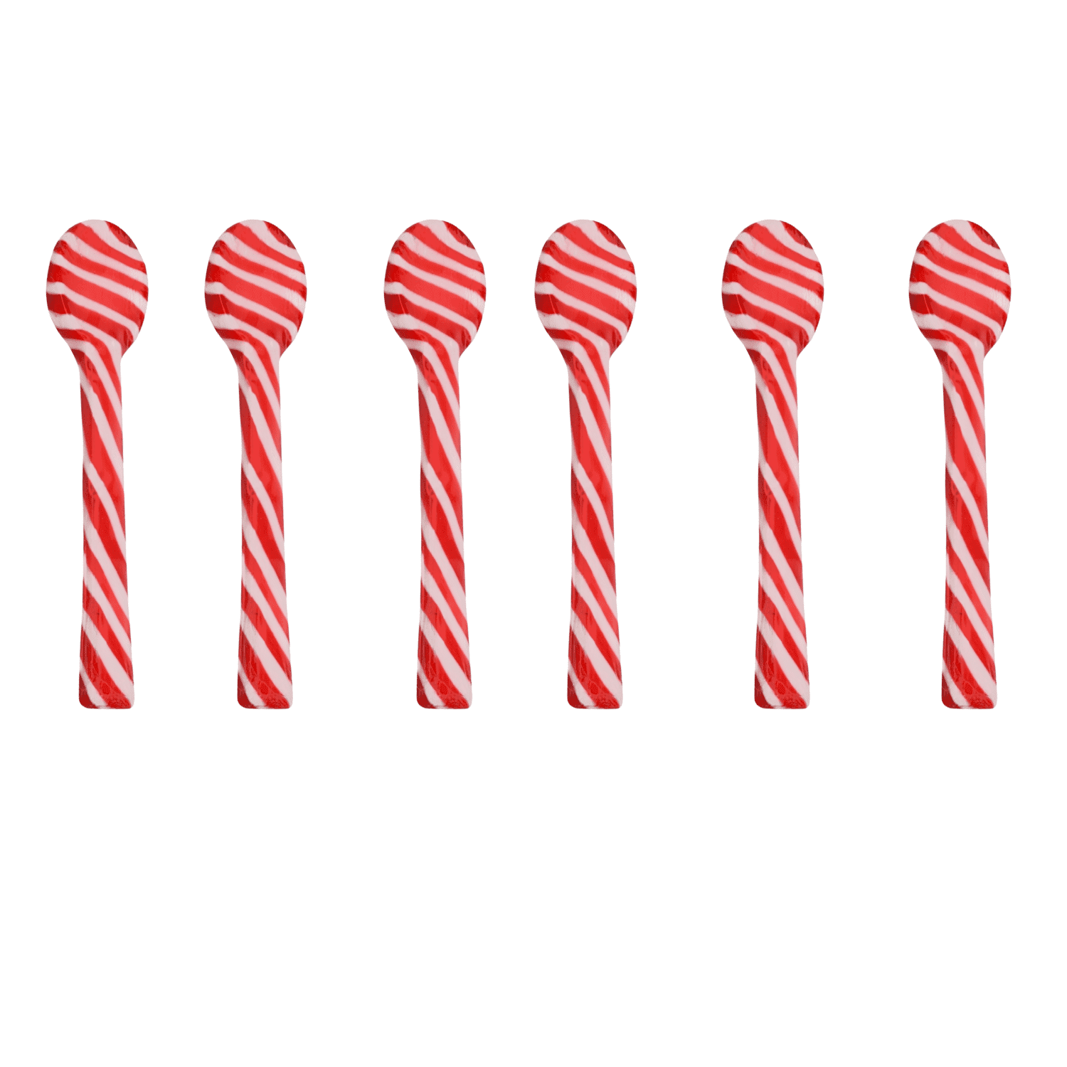 Walmart 6ct Candy Cane Spoon, Peppermint Flavor, Hot Chocolate & Coffee ...