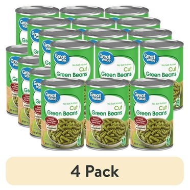 Great Value Cut Green Beans, 101 oz - Walmart.com