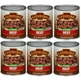 Keystone Meats All Natural Canned Beef, 28 Ounce - 6 Pack, USDA ...