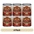 Keystone Meats Canned Beef, 28 oz 6 Pack, Fully Cooked Emergency ...