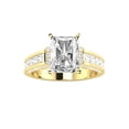 6 Carat 14K Yellow Gold LAB GROWN Diamond Contemporary Channel Set ...