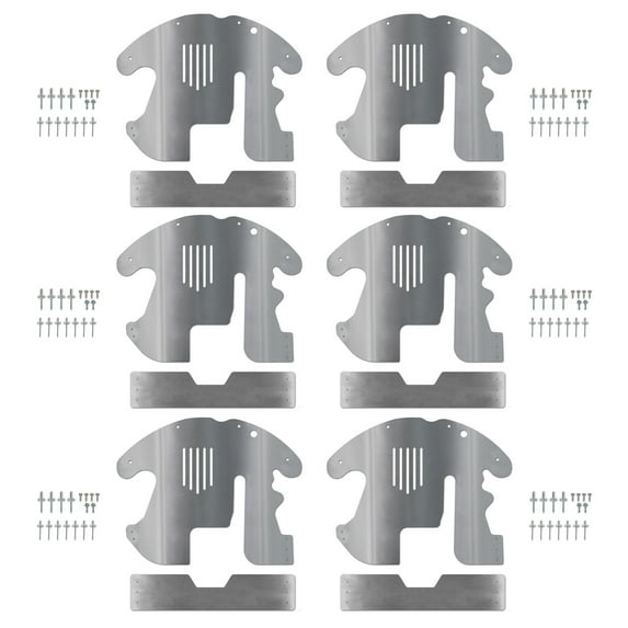 6 Catalytic Converter Protection Security Shield Defense For Toyota ...