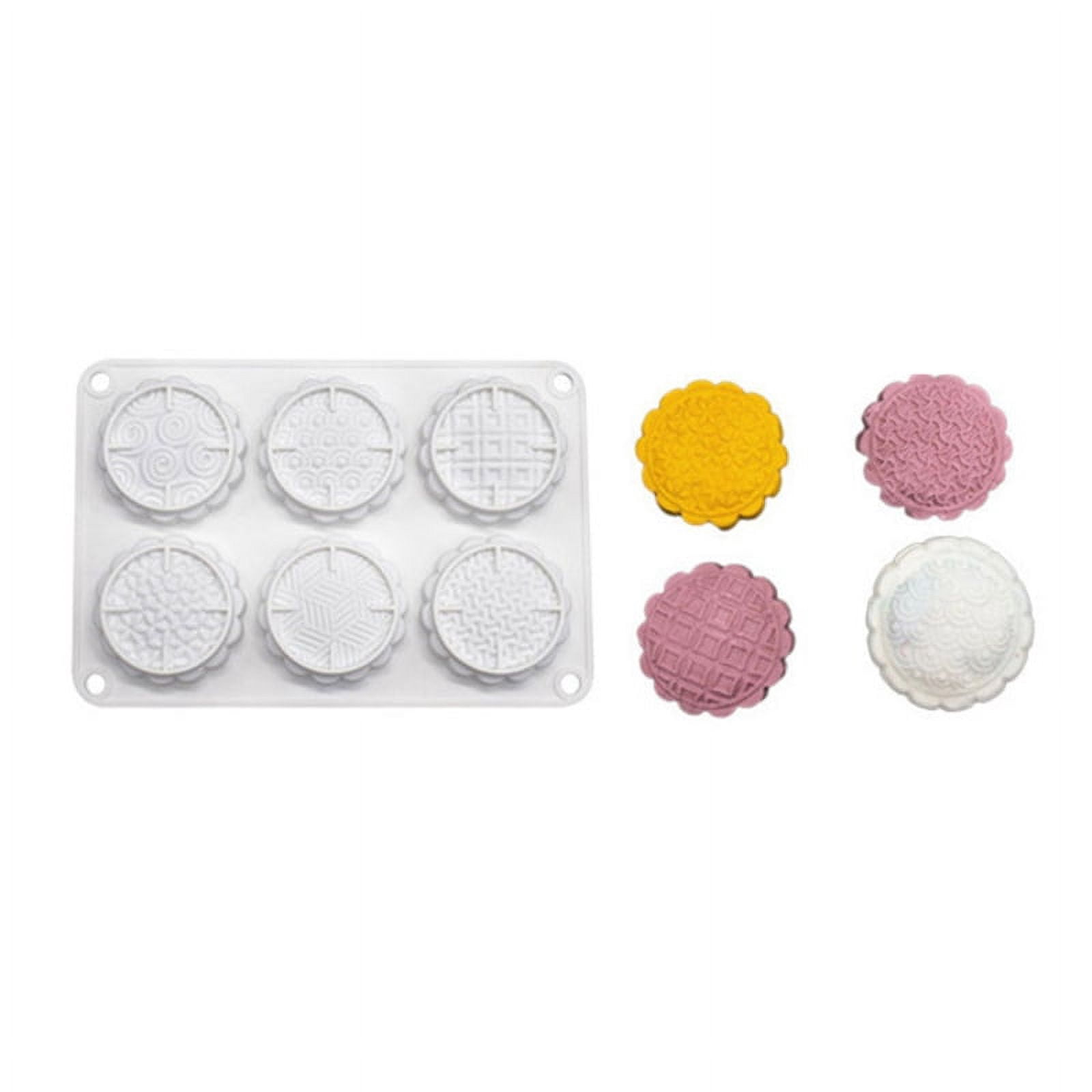 6 Cavity 3 Styles Silicone Cake Mold Handmake DIY Bread Mould Silicone ...