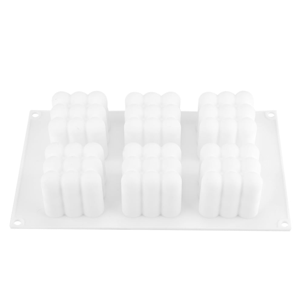6-Cavity Dessert Mold for Mousse Cake & Pastry Decorations 3D Silicone ...