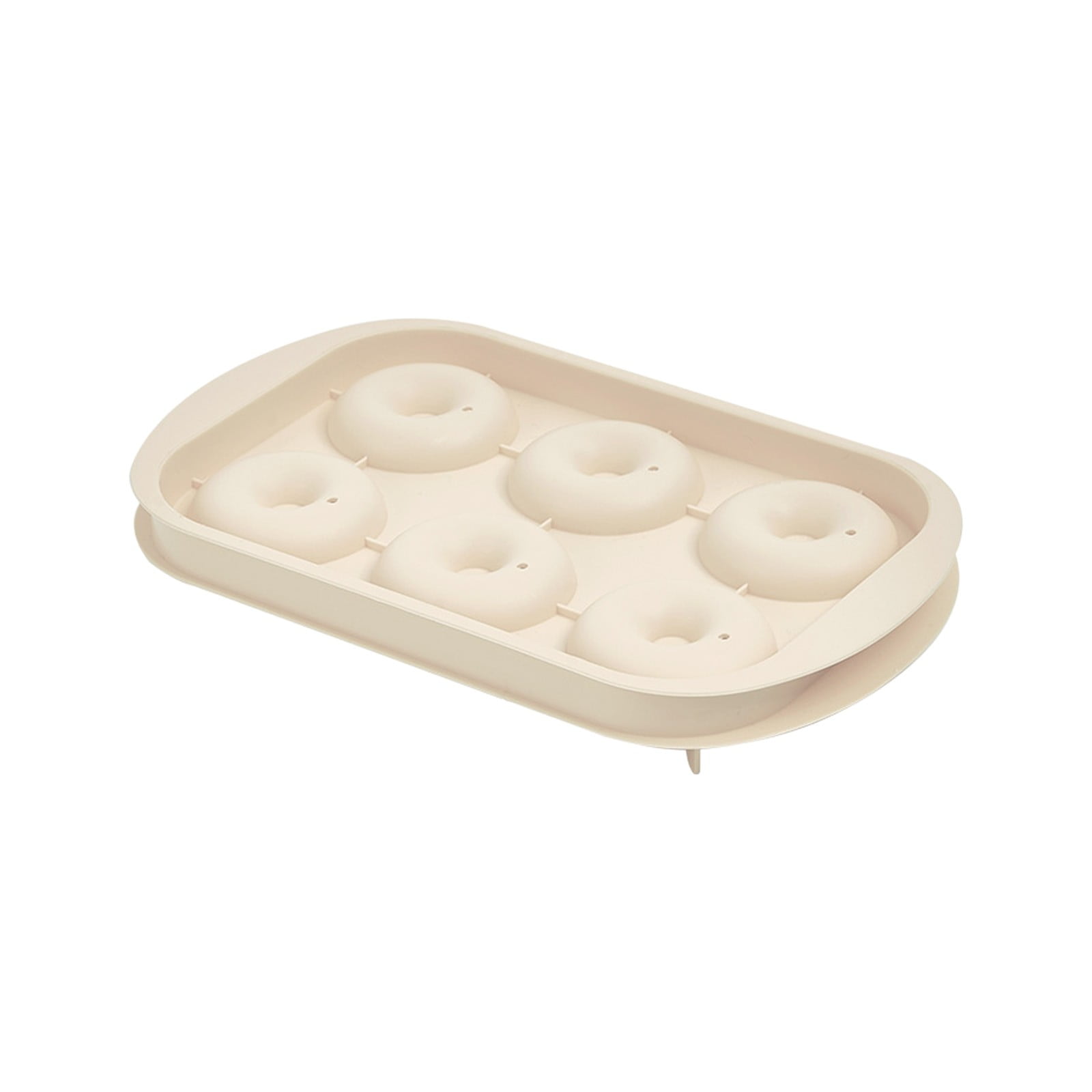 6 Cavity Food-Grade Ice Cube Tray with Protective Lid - Temperature ...