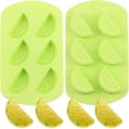 6 Cavity Watermelon Silicone Candy Molds For Candy Chocolate Cake ...