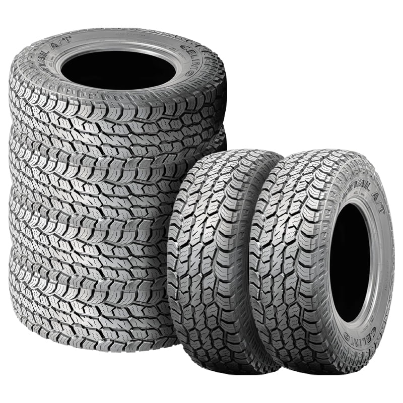 6 Celimo Prevail A/T 265/70R18 124/121S Snow Certified+All Terrain+50K ...