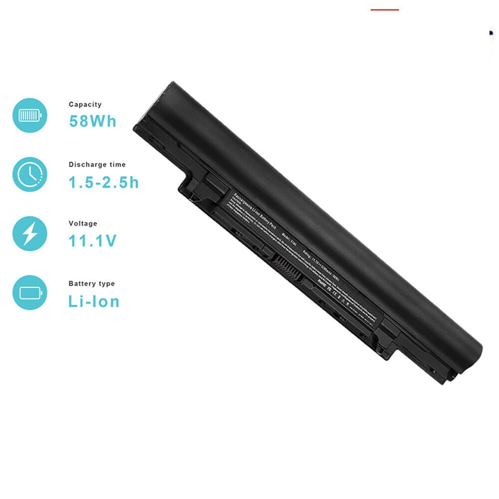 6 Cells Battery For Dell 451-BBJB - Walmart.com