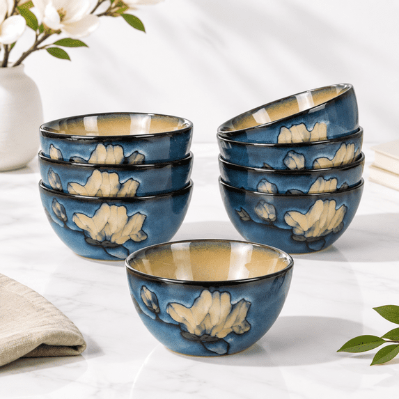 6 Ceramic For Kitchen 26oz - Bowl Set Of 6 Cereal Salad Pasta Soup ...