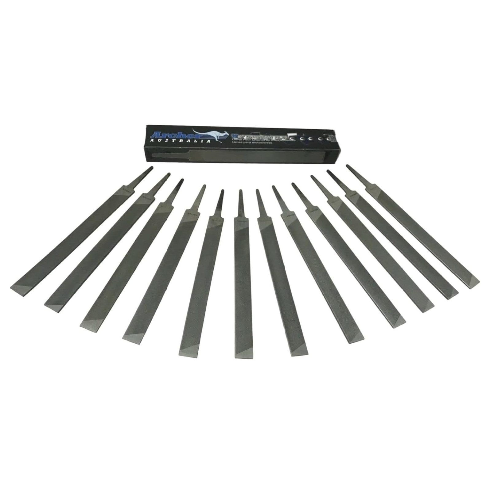 6" Chainsaw Flat Files 12-Pack for Rakers Depth Gauges for Any Size ...