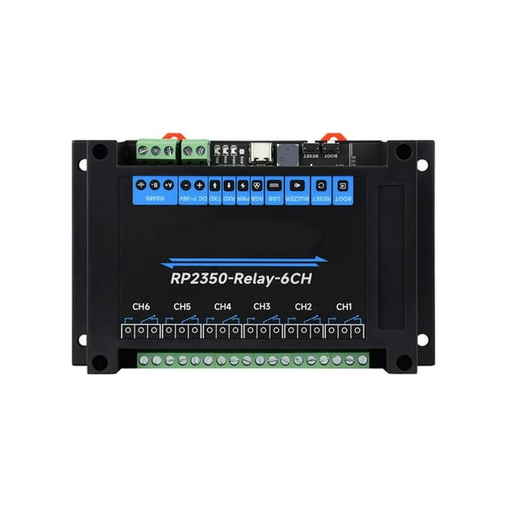 6 Channel Relays Module Control Onboard for RS485 Interface with ...