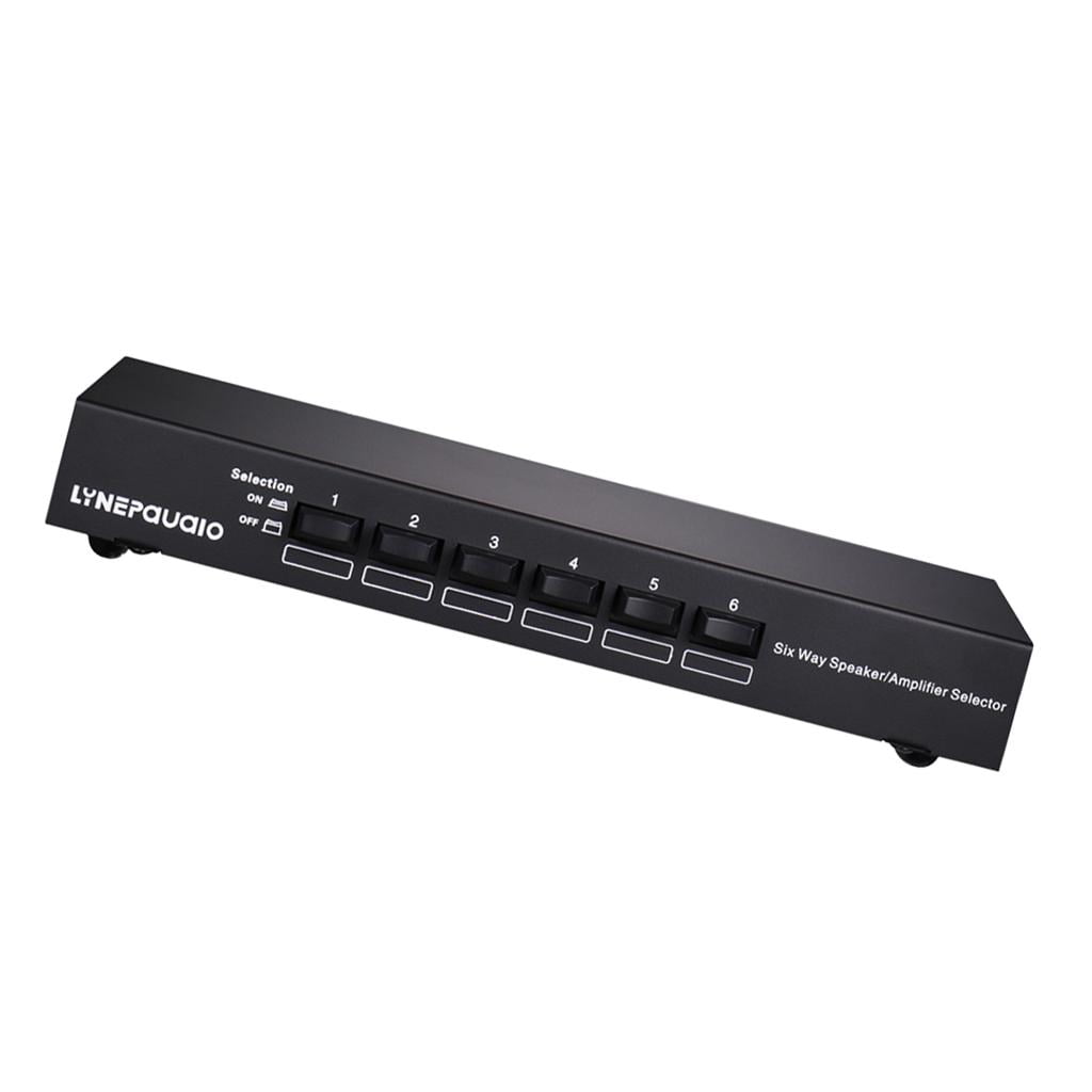 6- Channel Stereo s Selection Comparator Switch - Walmart.com