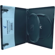 10-Pack Standard Black DVD Cases for CD/DVD Storage - Walmart.com