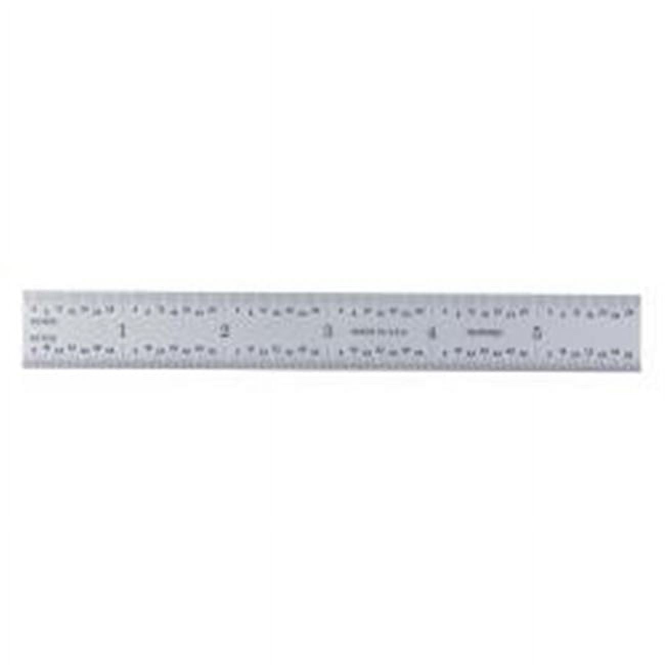 6 Chrome Rigid Metric Pocket Ruler - Walmart.com