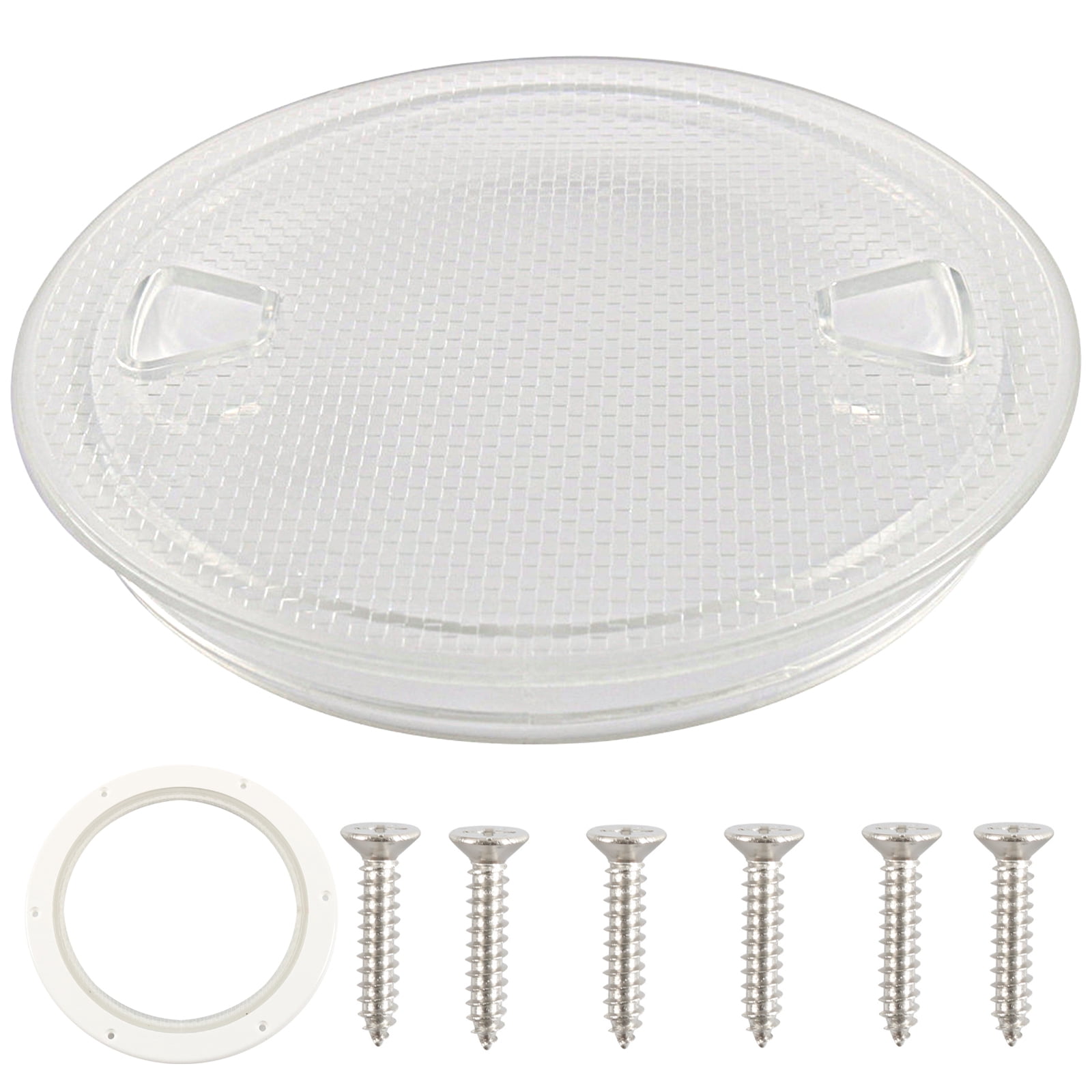 6'' Circular Nonslip Inspection Hatches Boat Hatches Deck Plate with ...
