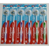 Colgate Toothbrush, Extra Clean Full Head, Firm Bristles, Cleaning Grip ...