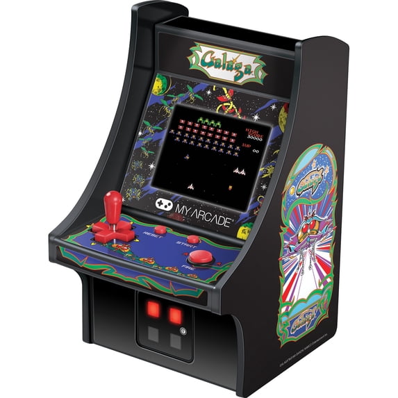 "My Arcade DGUNL-3222 Galaga Micro Player - 6"" Classic Arcade Game ...