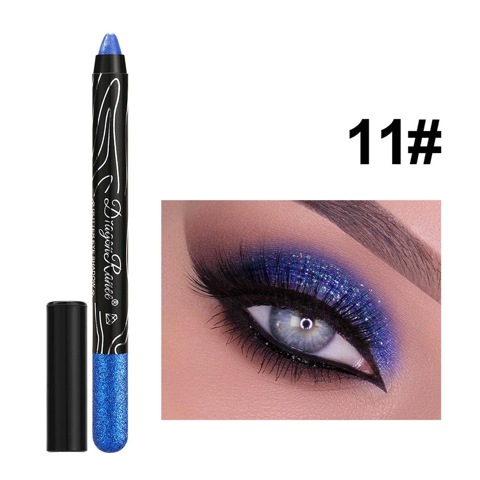 6-Color Creamy Eyeshadow Stick Set - Long-Lasting, Waterproof Eye ...