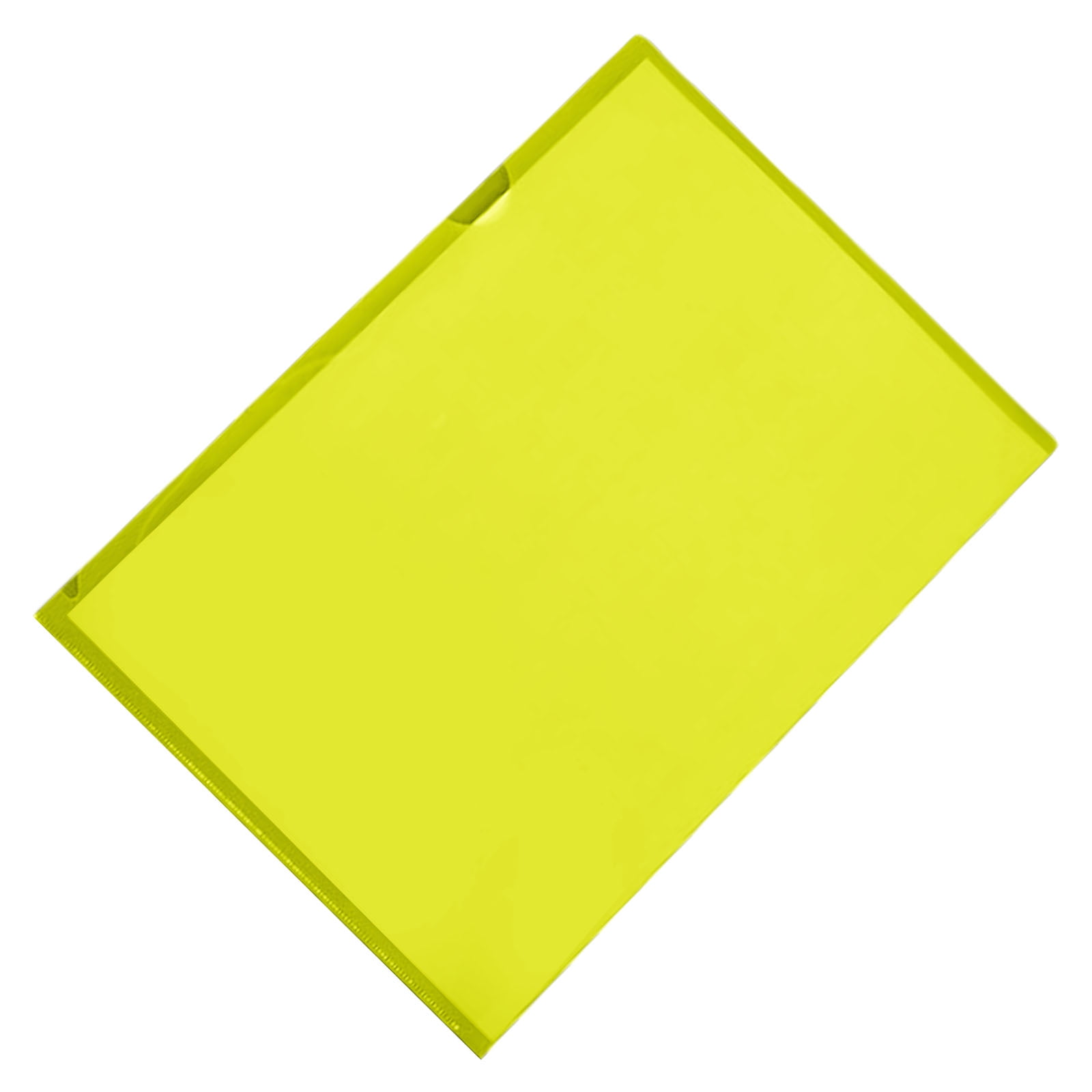 6 Color L Shaped Folder A 4 Plastic Folder Paper Clip Folder ...