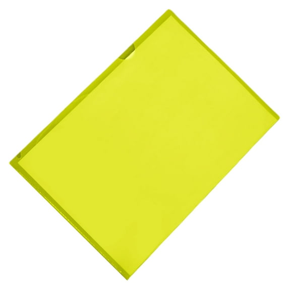 6 Color L Shaped Folder A 4 Plastic Folder Paper Clip Folder ...
