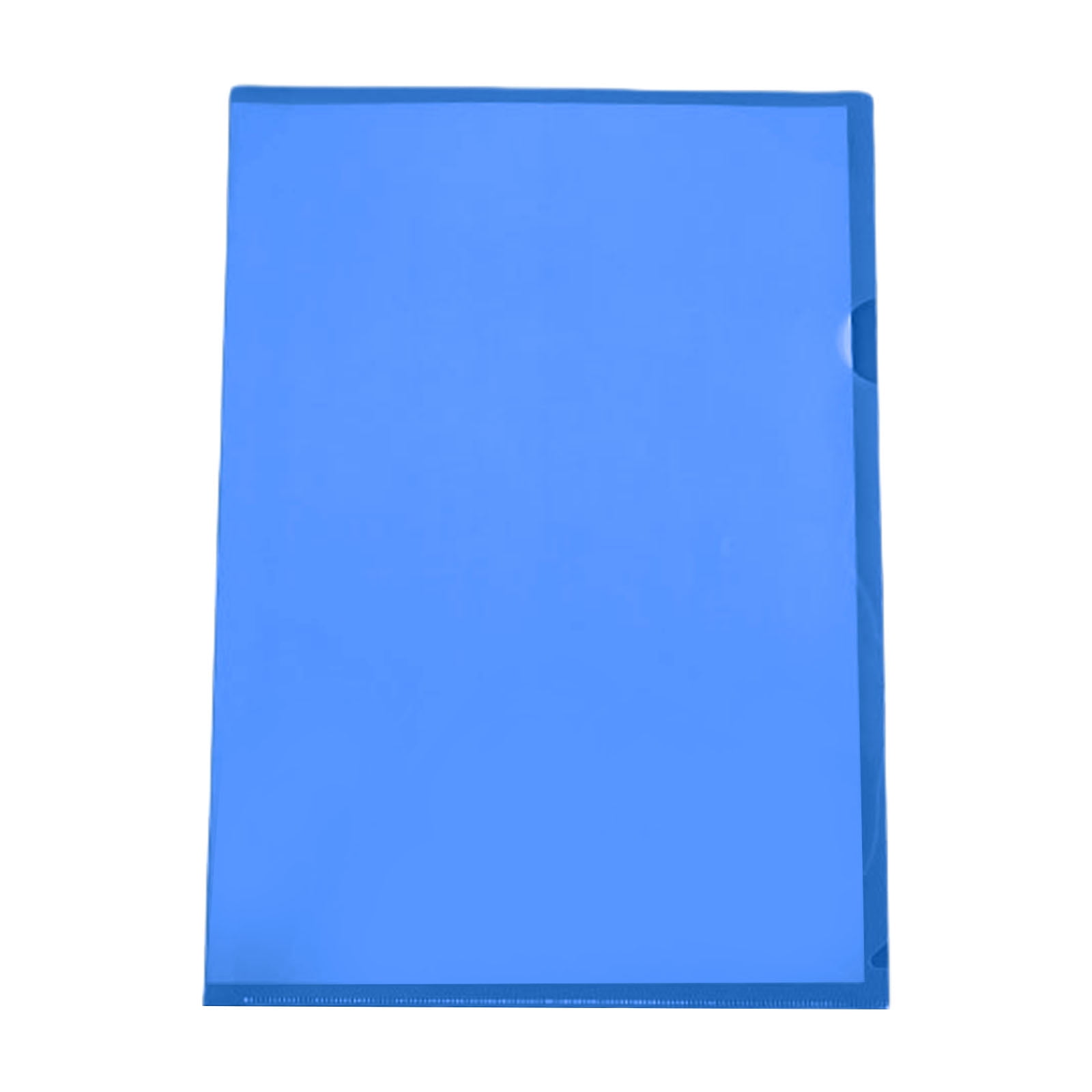 6 Color L Shaped Folder A 4 Plastic Folder Paper Clip Folder ...