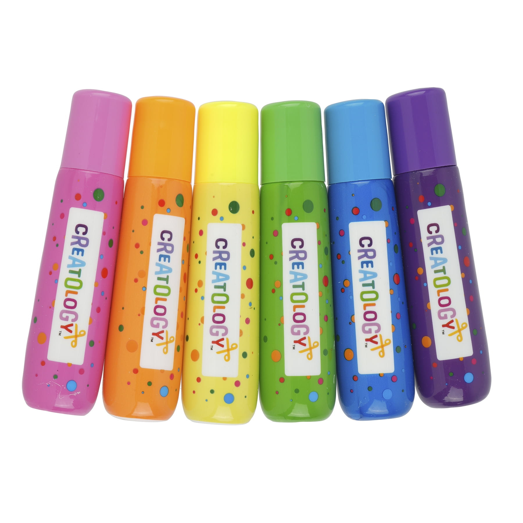 6 Color Neon Dot Markers by Creatology - Walmart.com