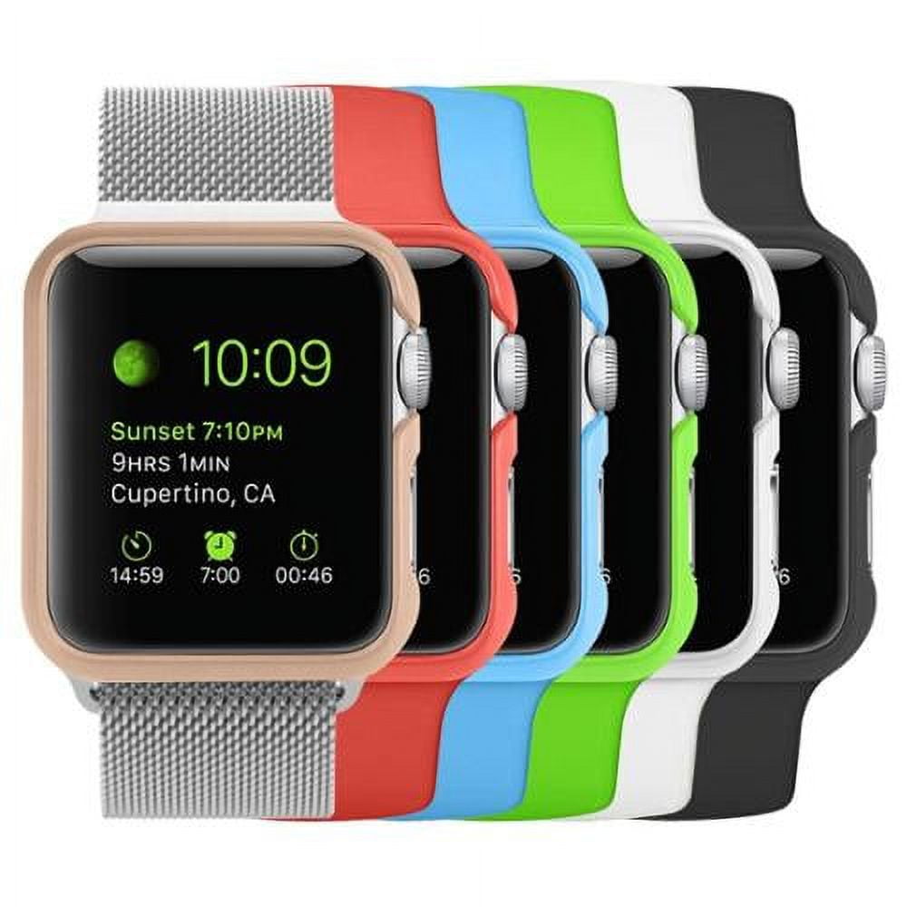 [6 Color Pack] Fintie Case for Apple Watch 42 mm, [Ultra-Slim] Premium ...