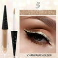 6 Color Pearl Glitter Eyeliner, Waterproof and Oil Proof Quick Drying ...
