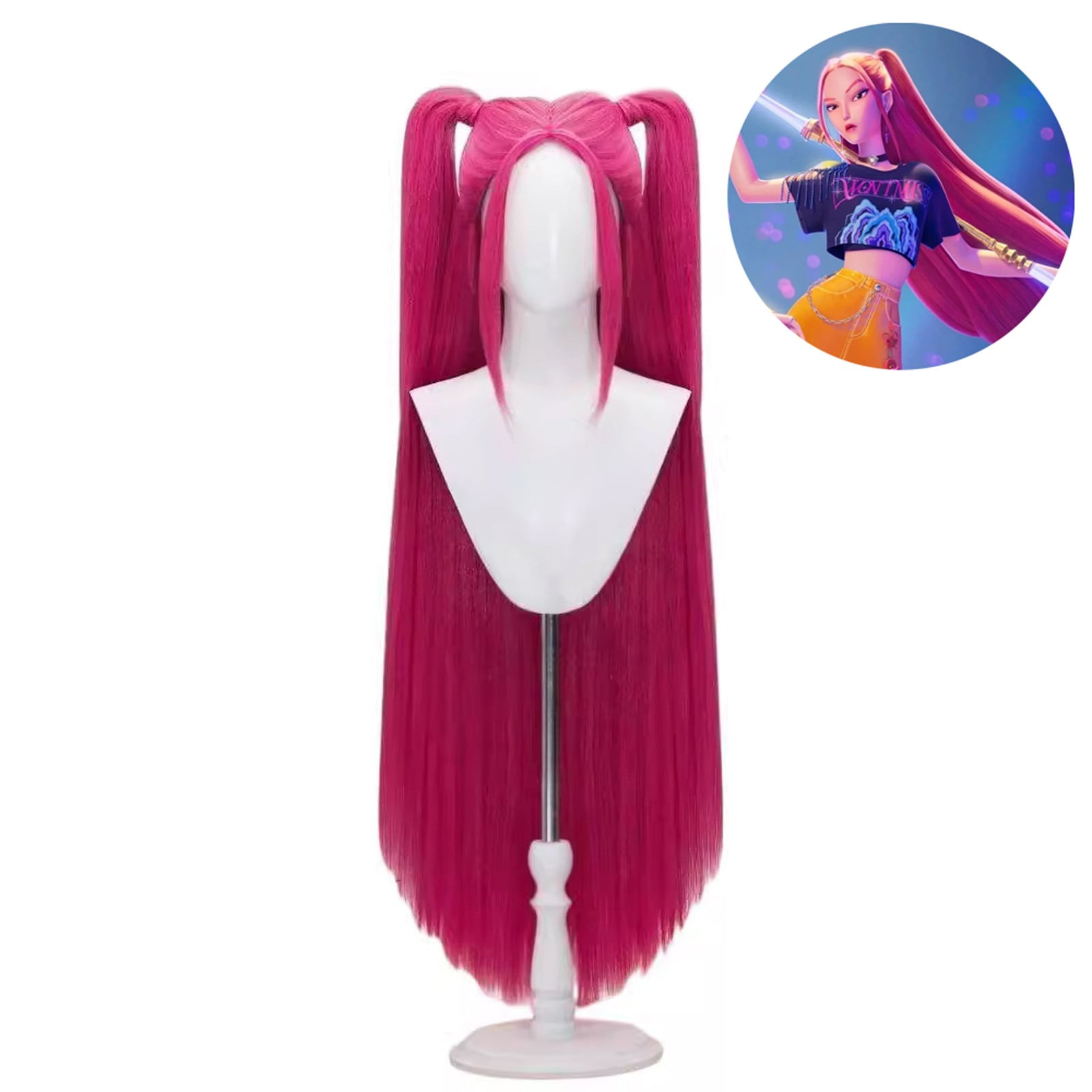 KPop Demon Hunters Secure-Fit Wigs - Rumi/Zoey/Mira Witch Hunting ...