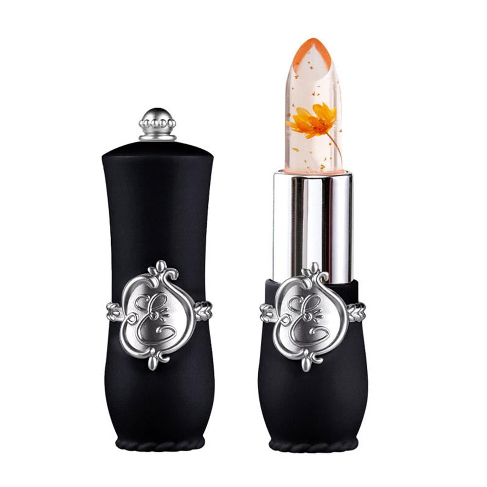 6 Colors Flower Transparent Lipstick Lasting Moisturizer Crystal Jelly ...