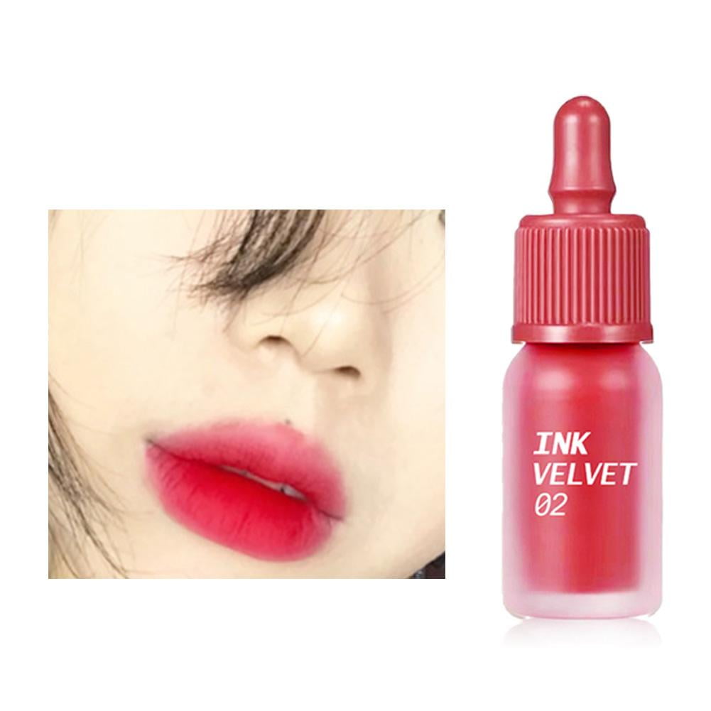 6 Colors Ink Velvet Matte Dyeing Lip Gloss Moisturizer Non-Stick ...