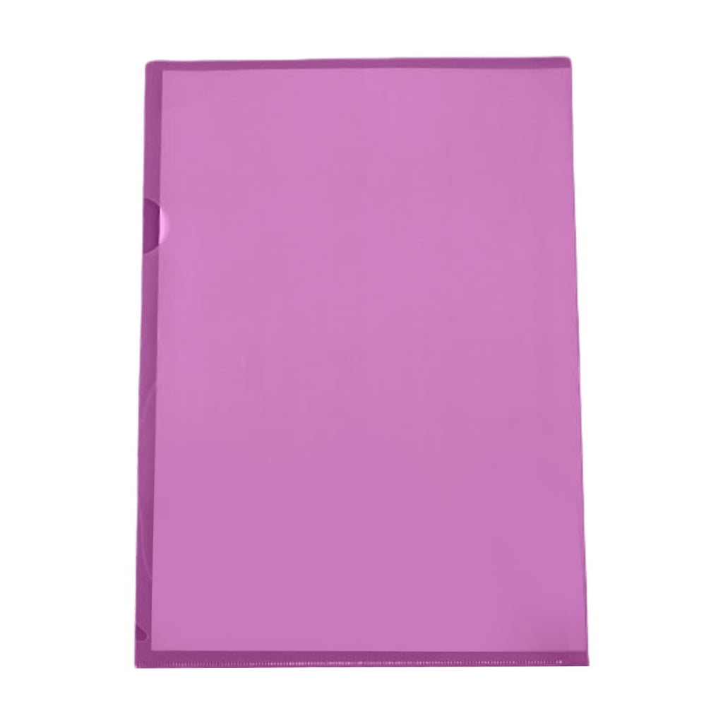 6 Colors L Shaped Folder A 4 Plastic Folders Presentation Folder A 4 ...