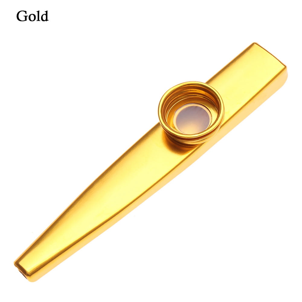 6 Colors Portable Lightweight Metal Kazoo Music Lovers Tool Woodwind ...