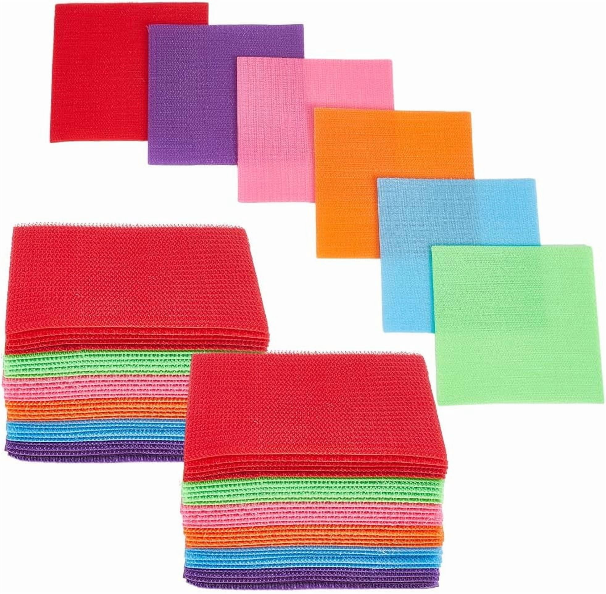 6 Colors Spot Markers Carpet Markers Sitting Spots Nylon Hook and Loop ...