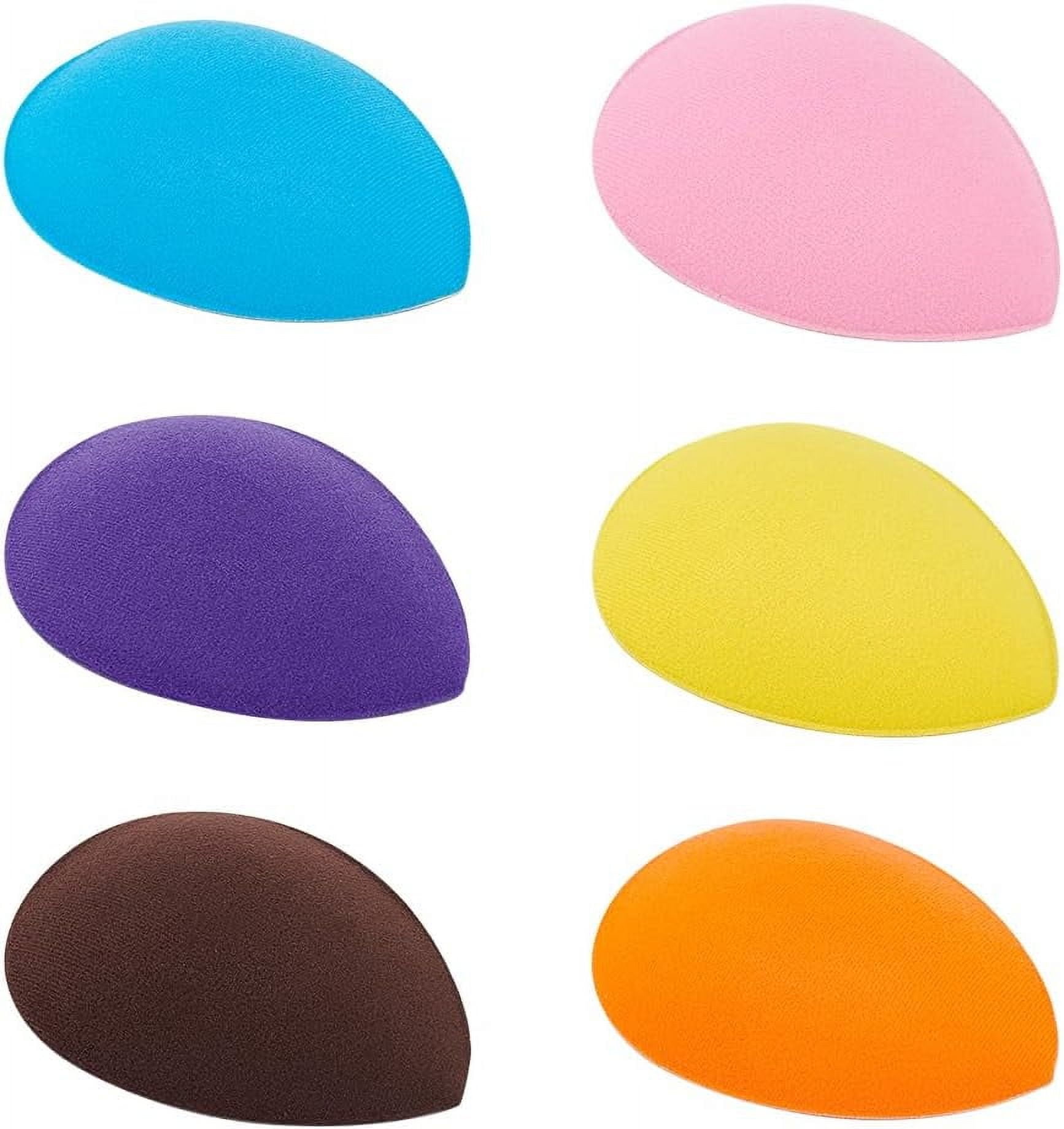 6 Colors Teardrop Hat Base 4x5 inch Nylon Sinamay Teardrop Fascinator ...