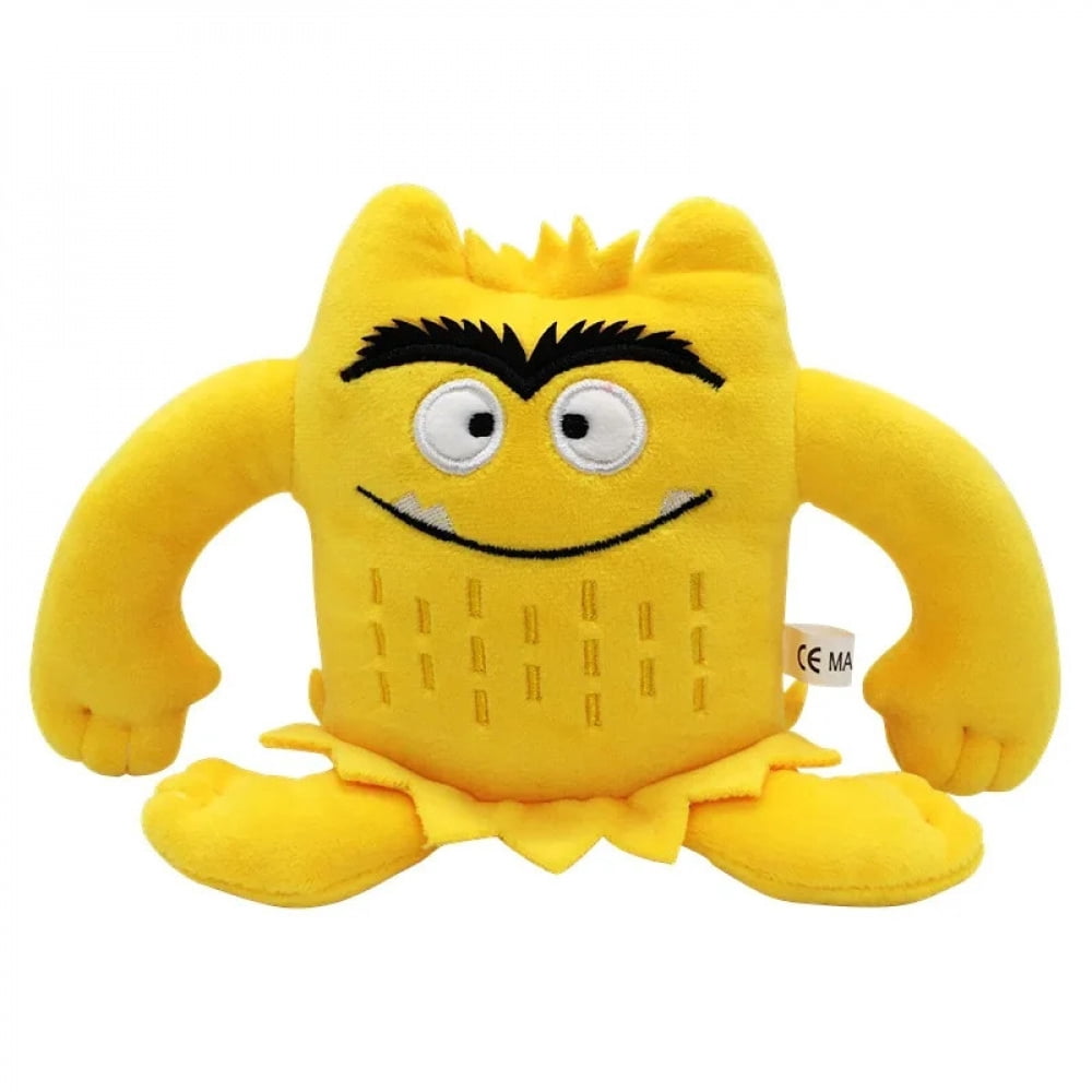 6 Colors The Color Monster Plush Toy Animal Soft Stuffed Dolls For Kids ...