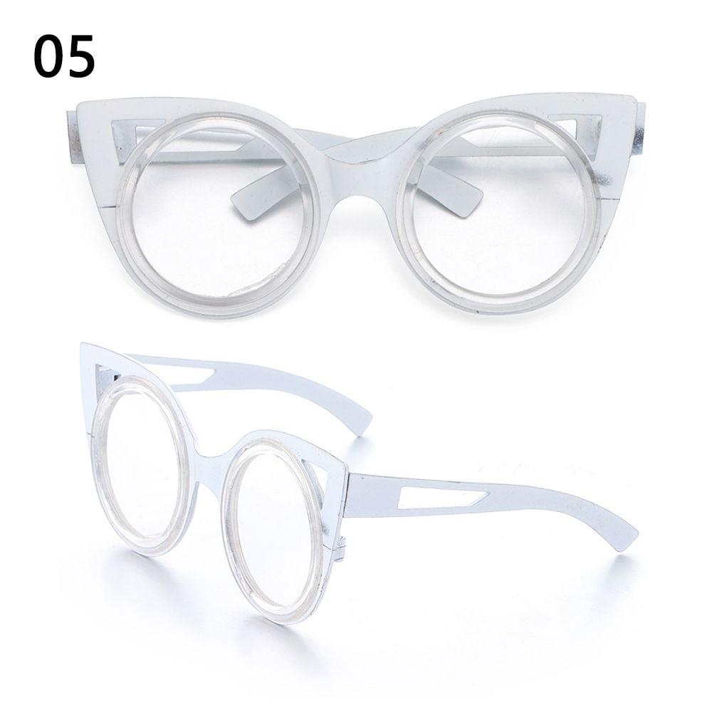 6 Colors For 1 31 4 Bjd Mini Plush Doll Plush Doll Eyeglasses Glasses