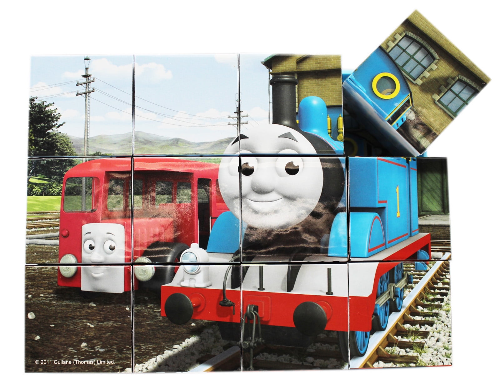 6 Combination Puzzle Set - Thomas And Friends Puzzle - Thomas The Train ...