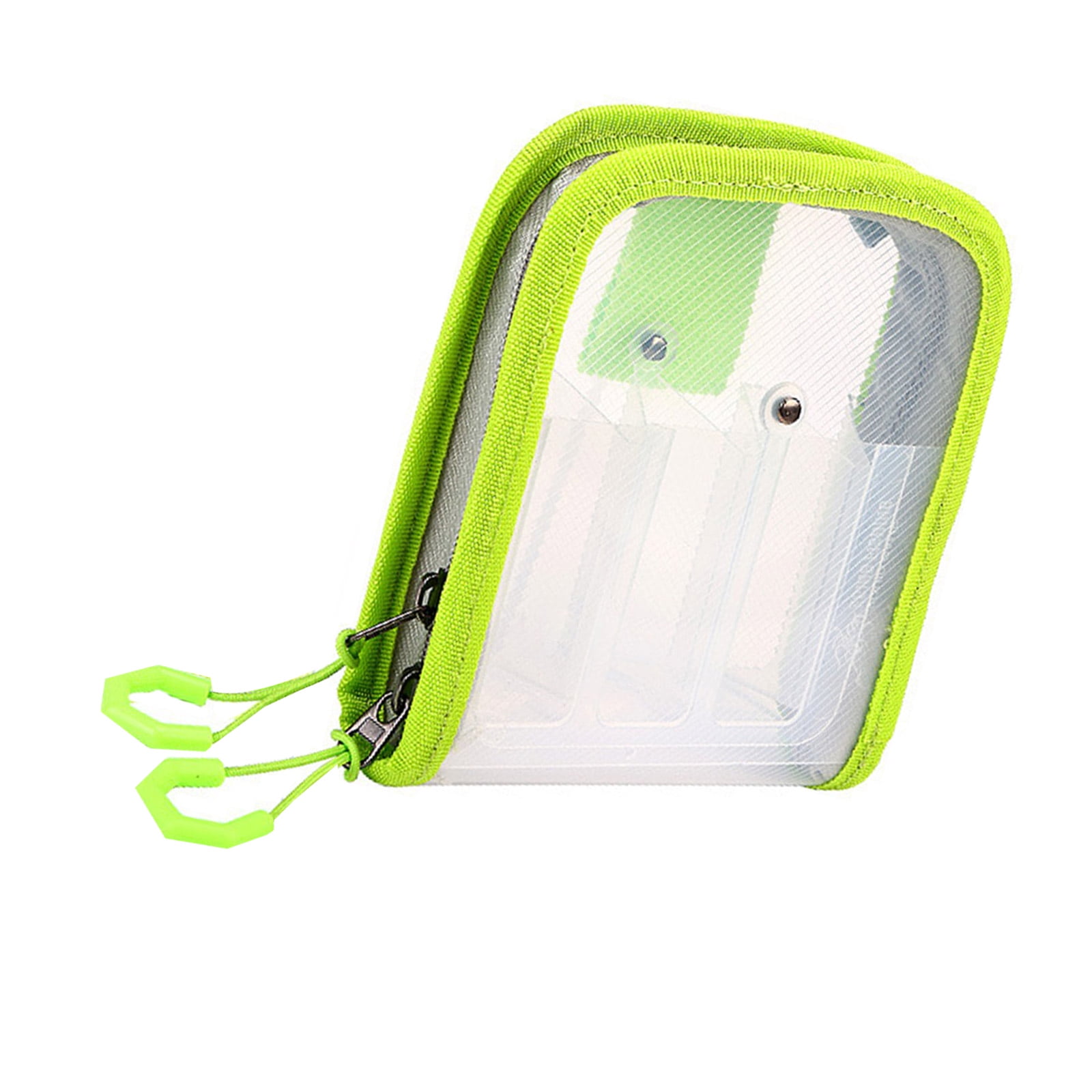 6 Compartment Fishing Tackle Organizers with 2 Way Zippers for Squid ...