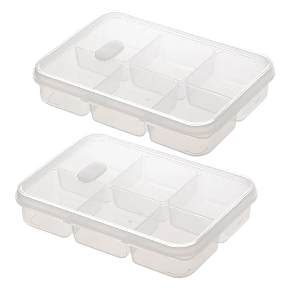 6-Compartment Food Storage Box - 790ml Each, 4-Compartment 720ml, PP ...